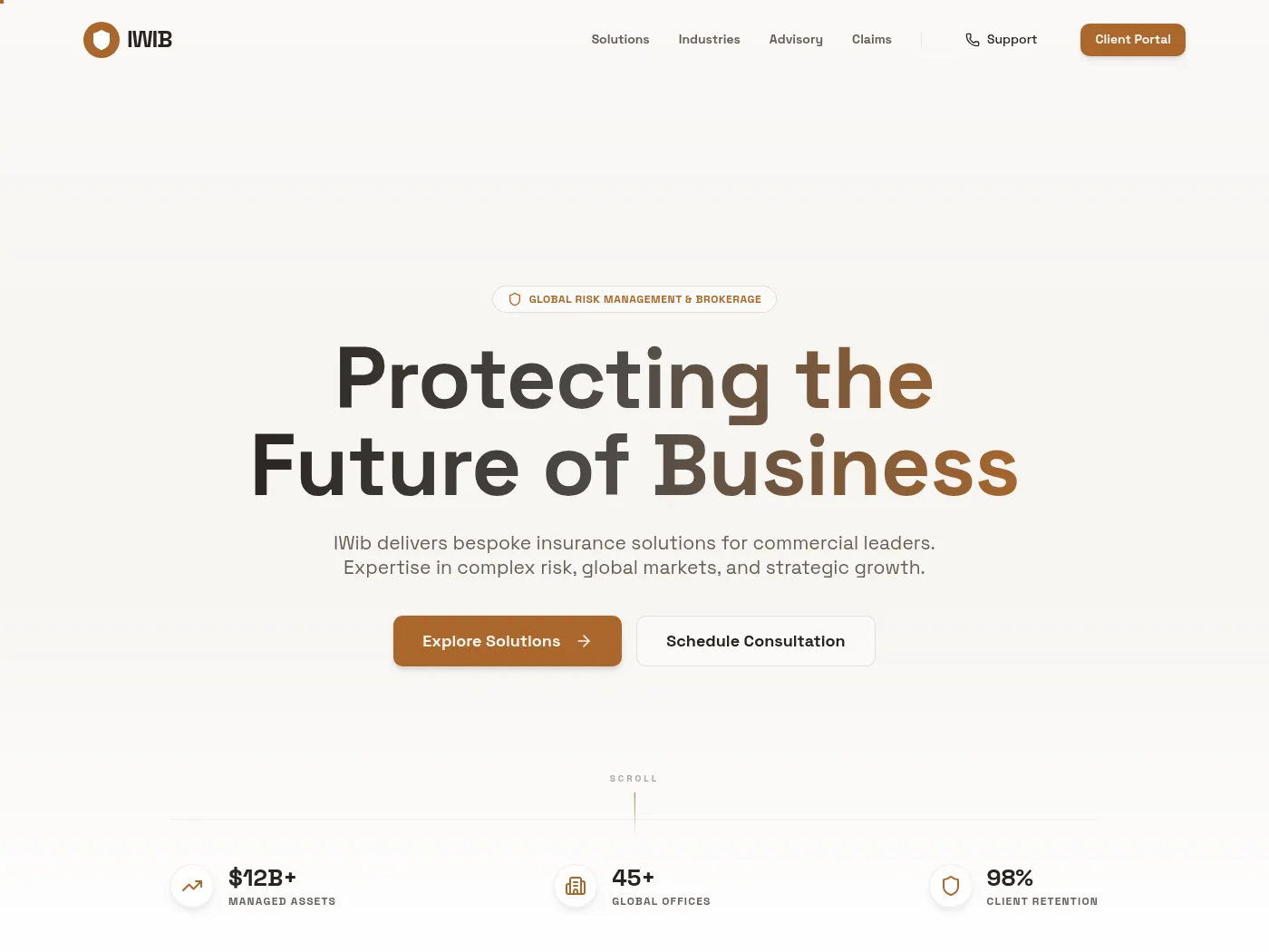 IWib 3D Insurance Site