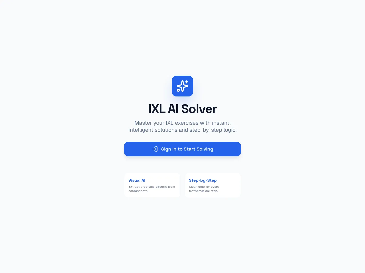 IXL AI Solver