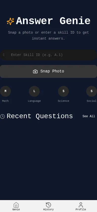 IXL Answer Genie