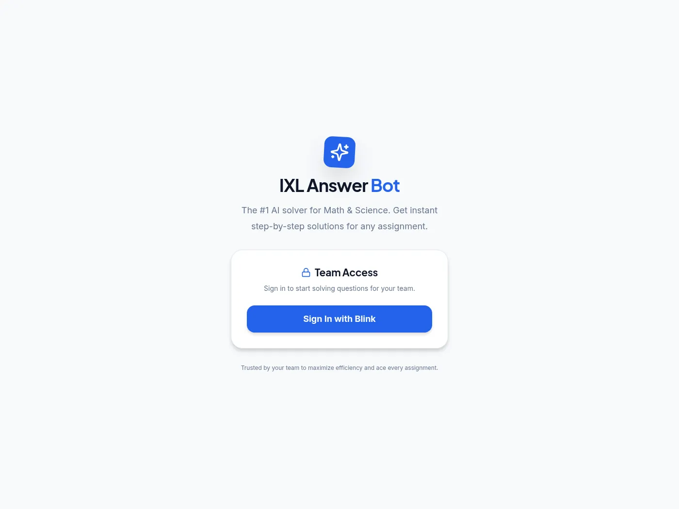 IXL Auto Answer Bot