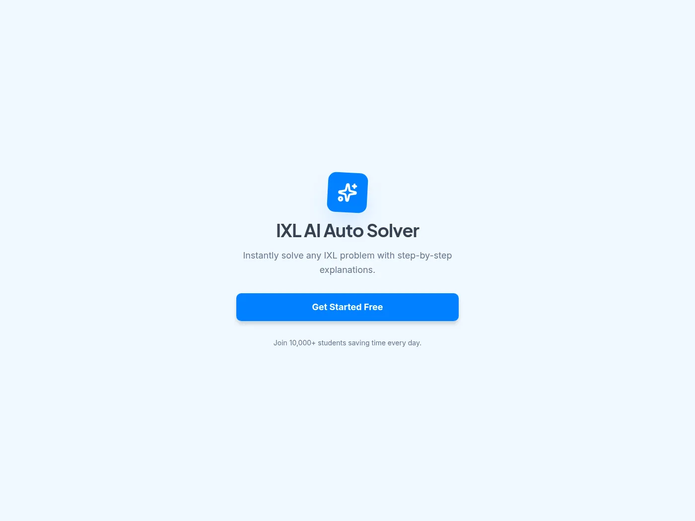 IXL AI Auto Solver