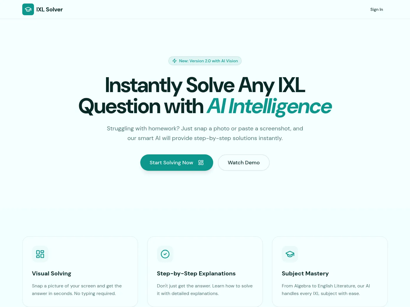 IXL Auto Solver