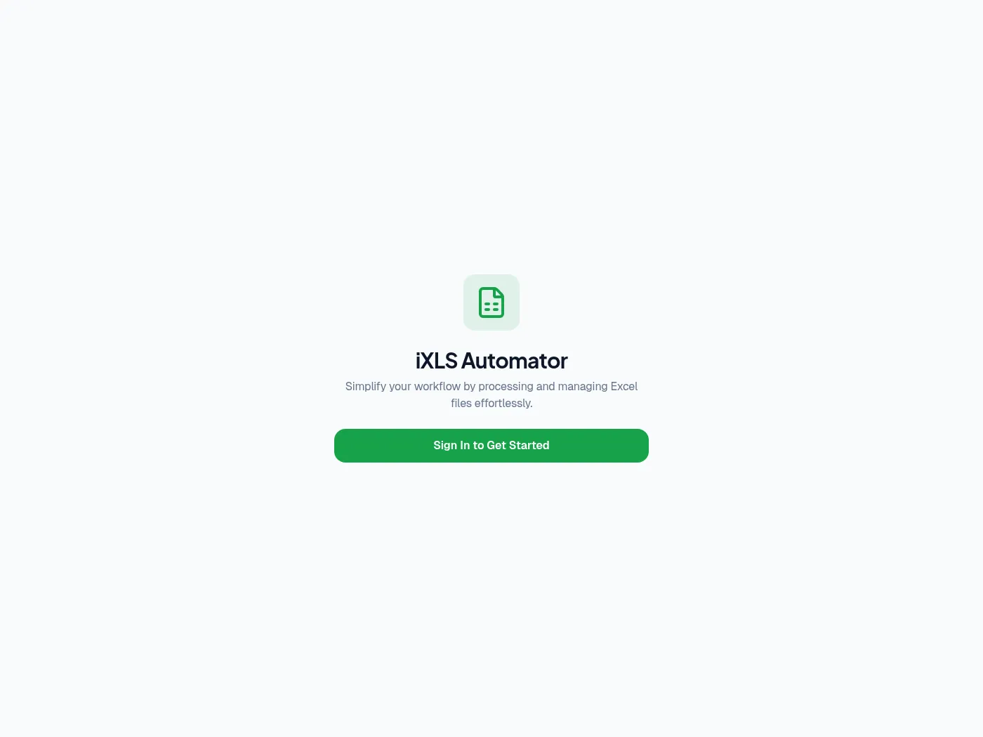 iXLS Automator