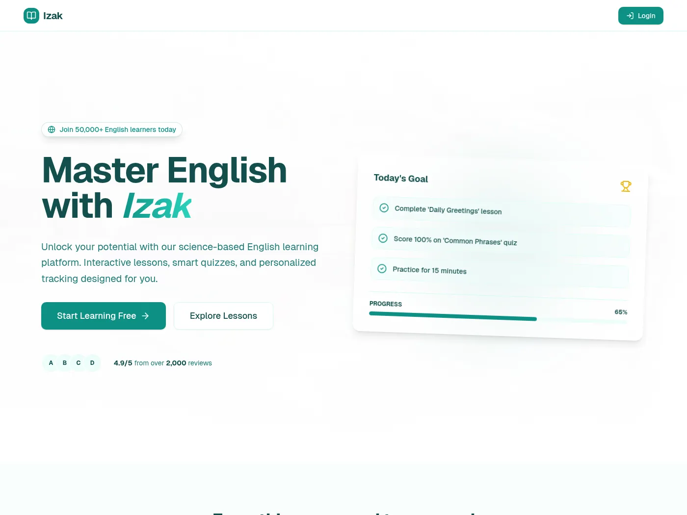 Izak English Learner