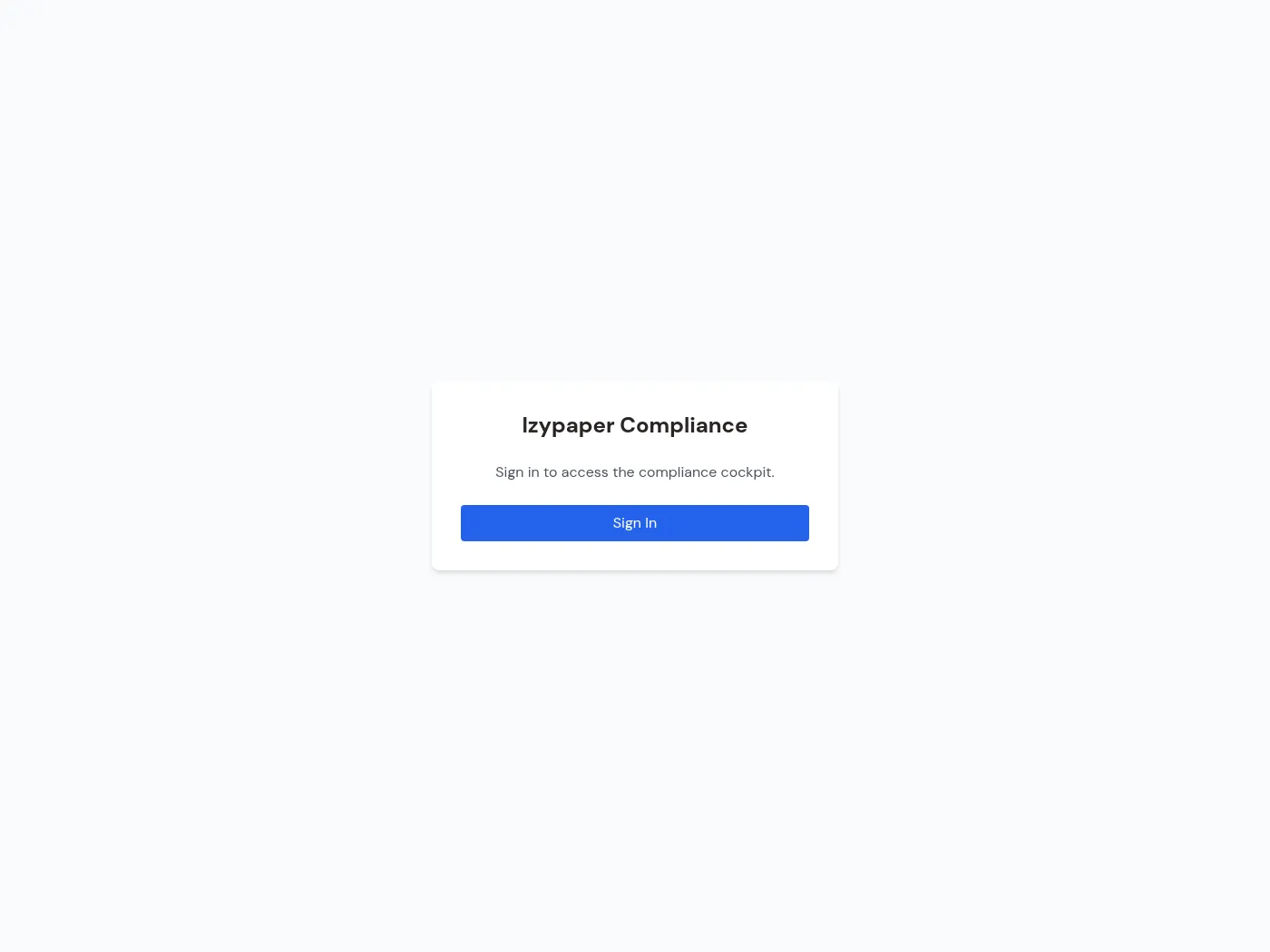 Izypaper RH Compliance