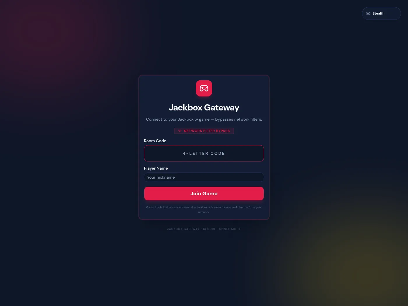 Jackbox Gateway