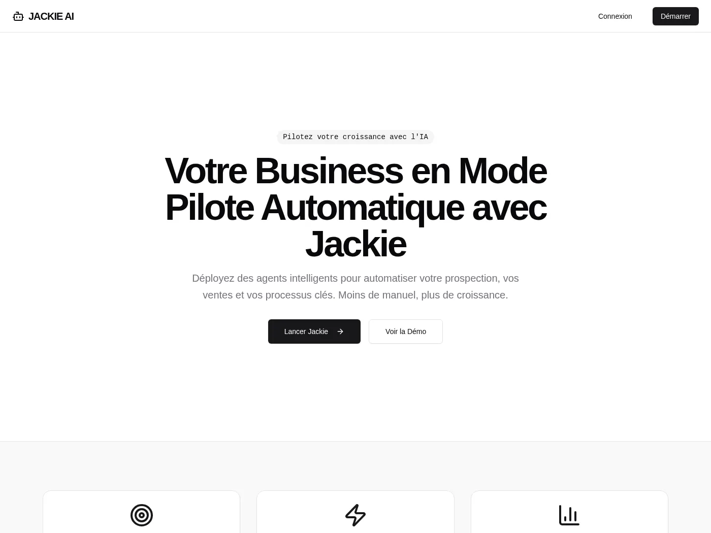 Jackie AI Business System