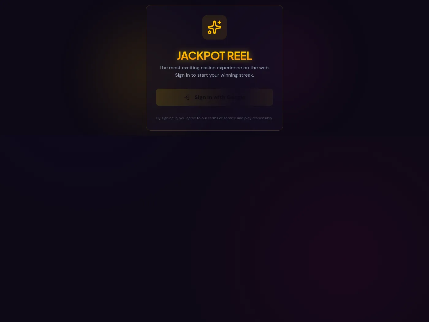 Jackpot Reel Spin