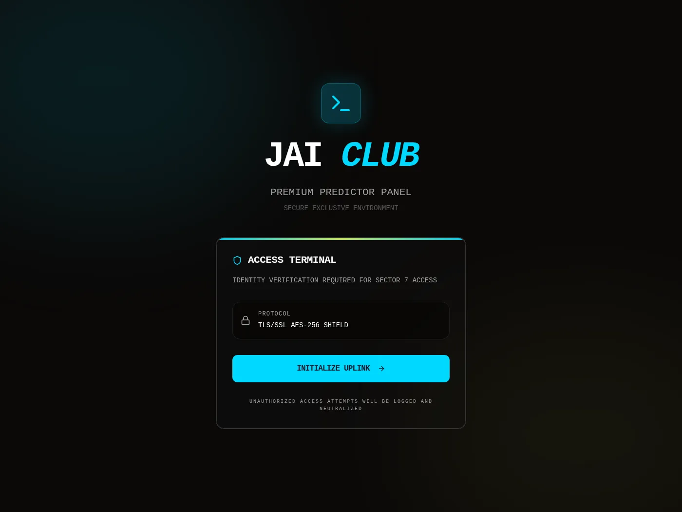 JAI Club Predictor Panel