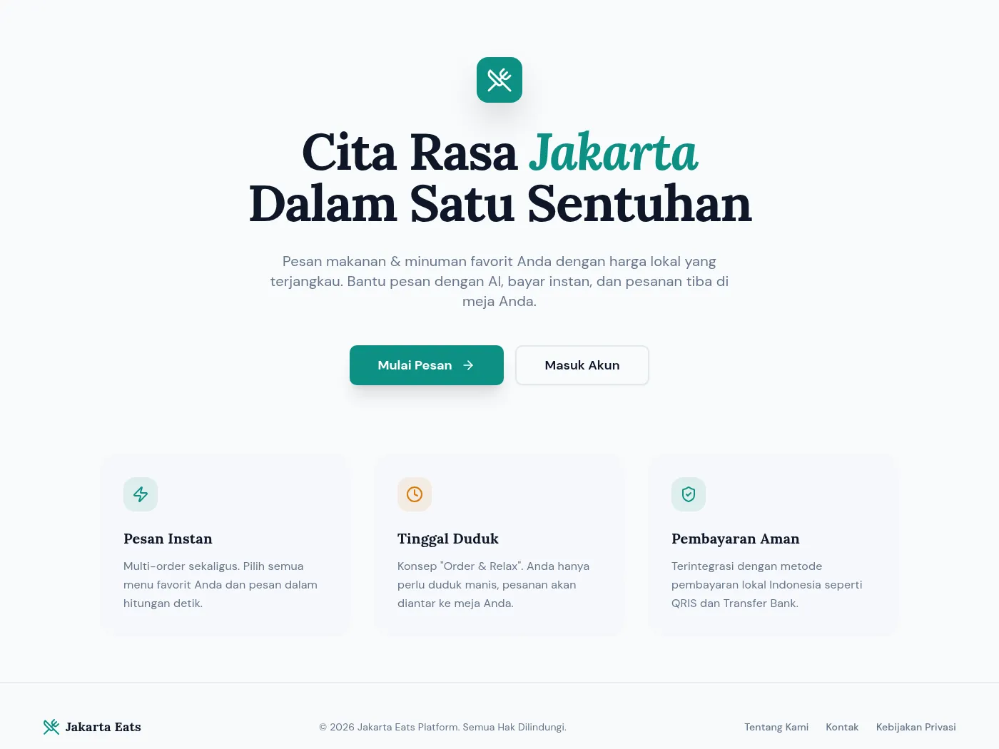 Jakarta Eats Platform