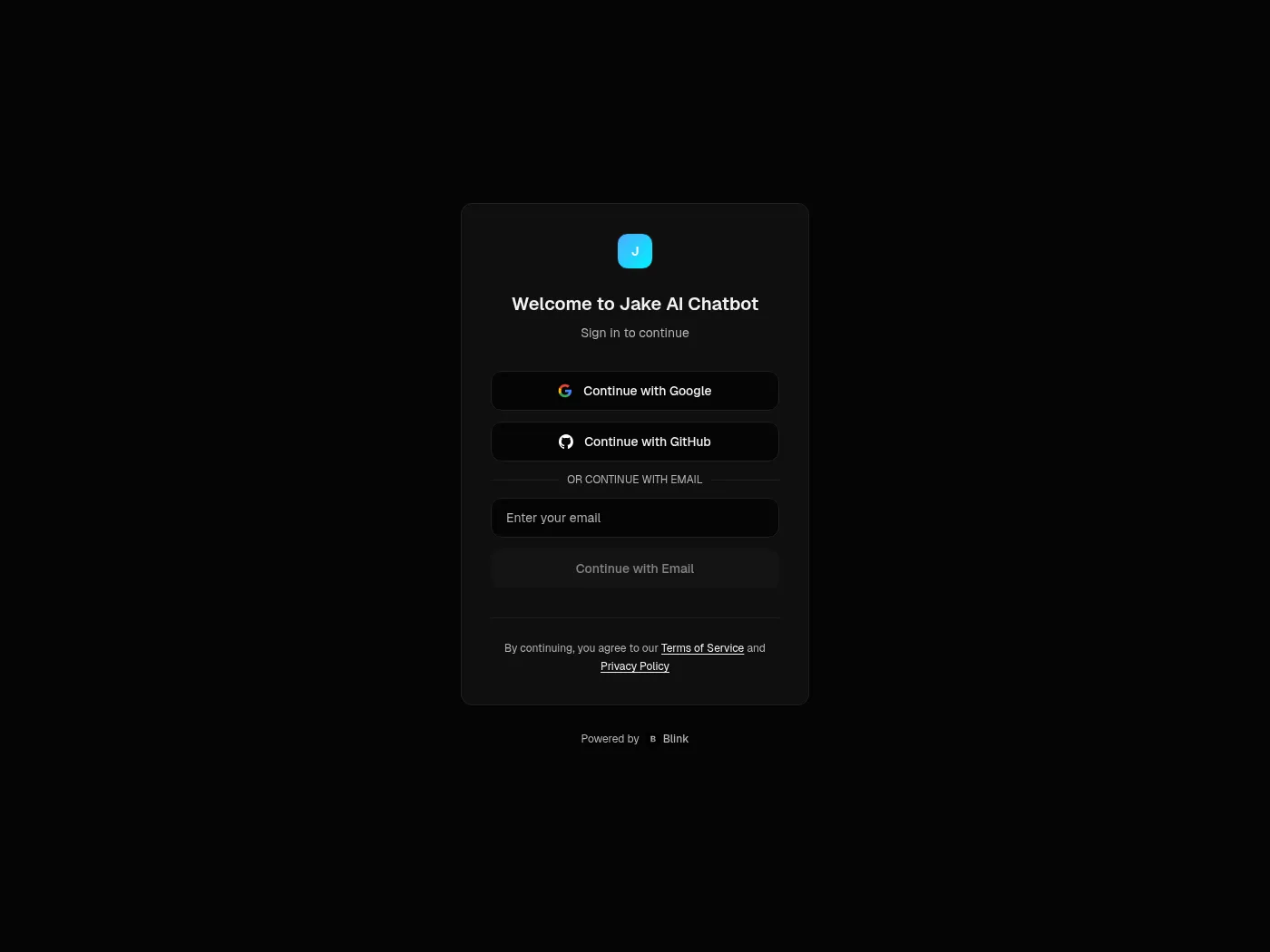 Jake AI Chatbot