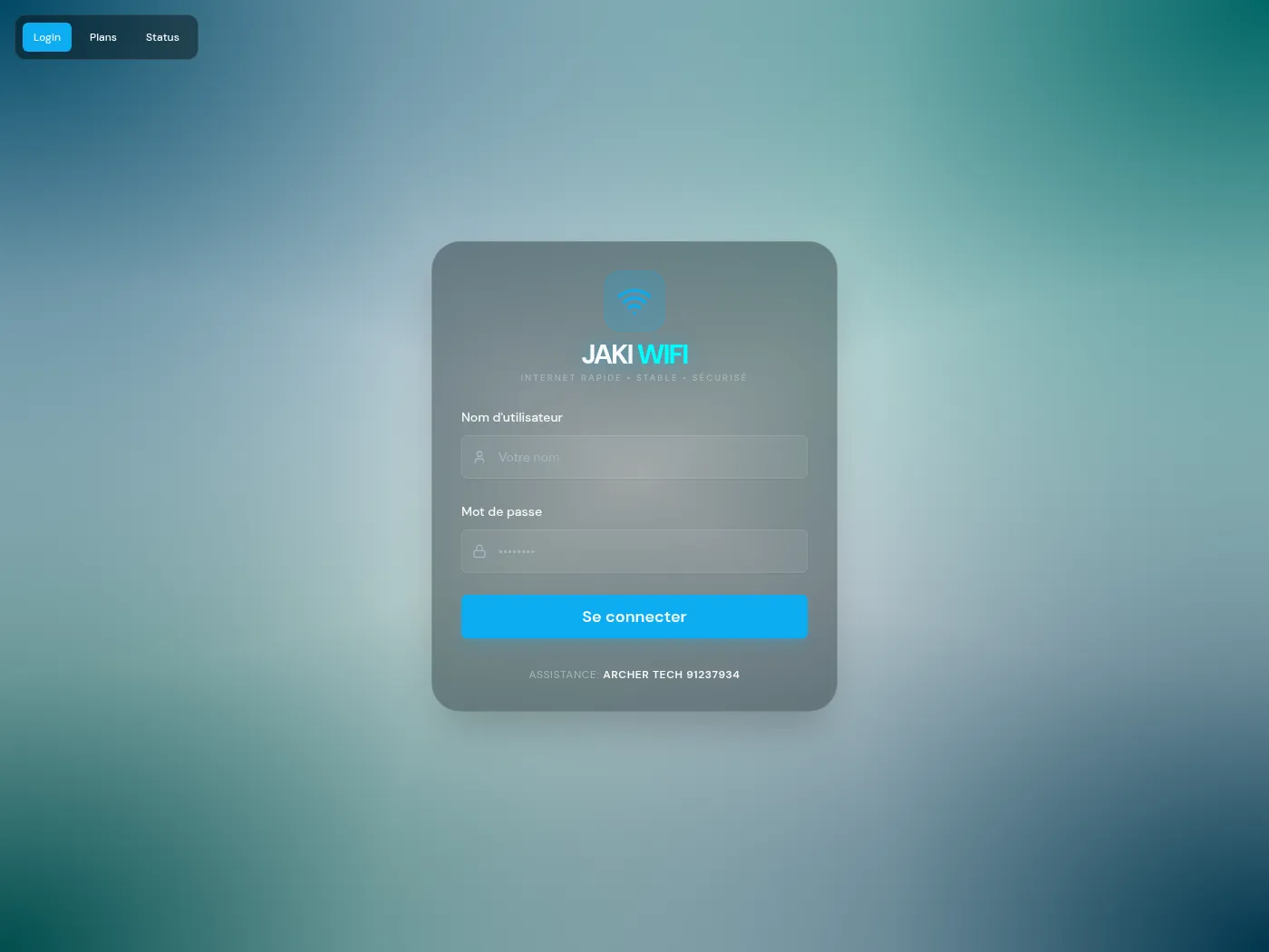 JAKI WiFi UI Kit