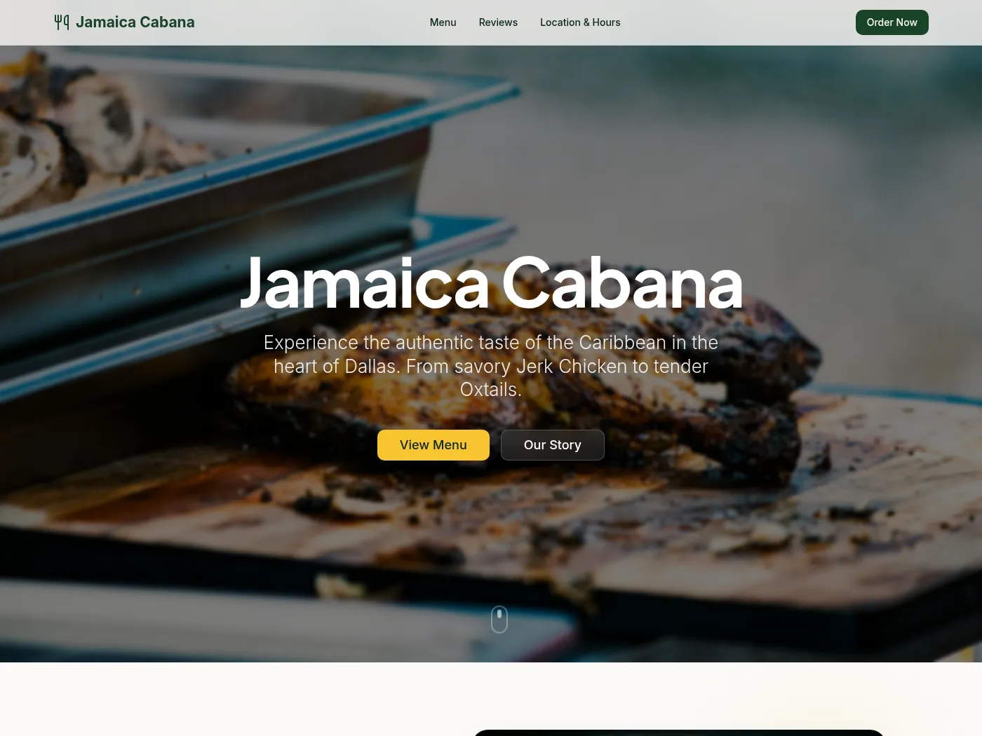 Jamaica Cabana Web Hub