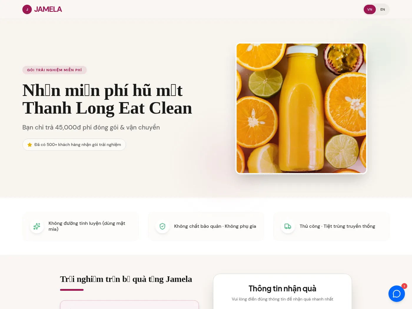 Jamela Bilingual Funnel