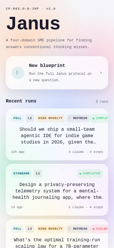 Janus Engine iOS