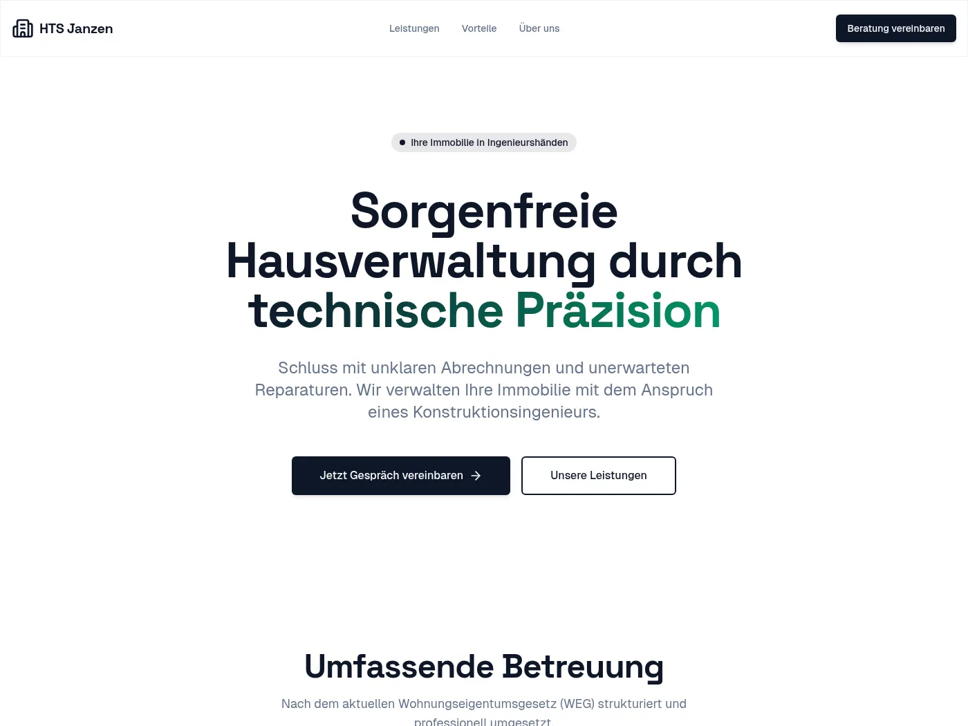 Janzen Site Revamp
