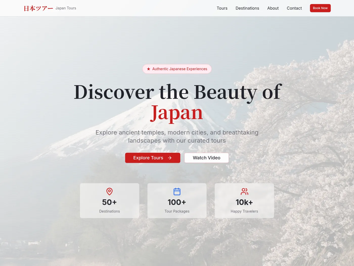 Japan Tour Explorer
