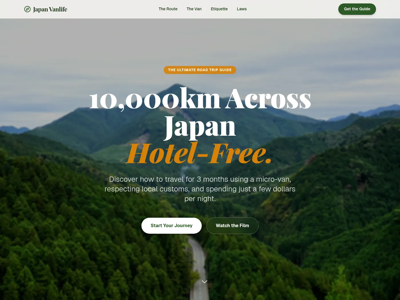 Japan Vanlife Guide