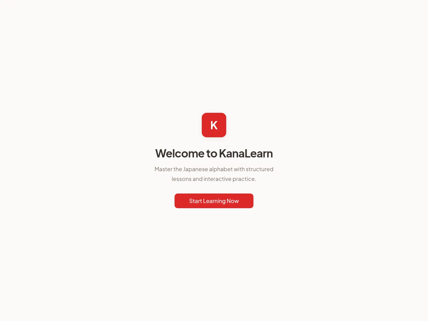 KanaLearn