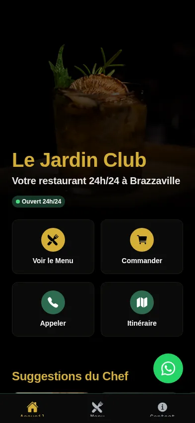 Le Jardin Club App