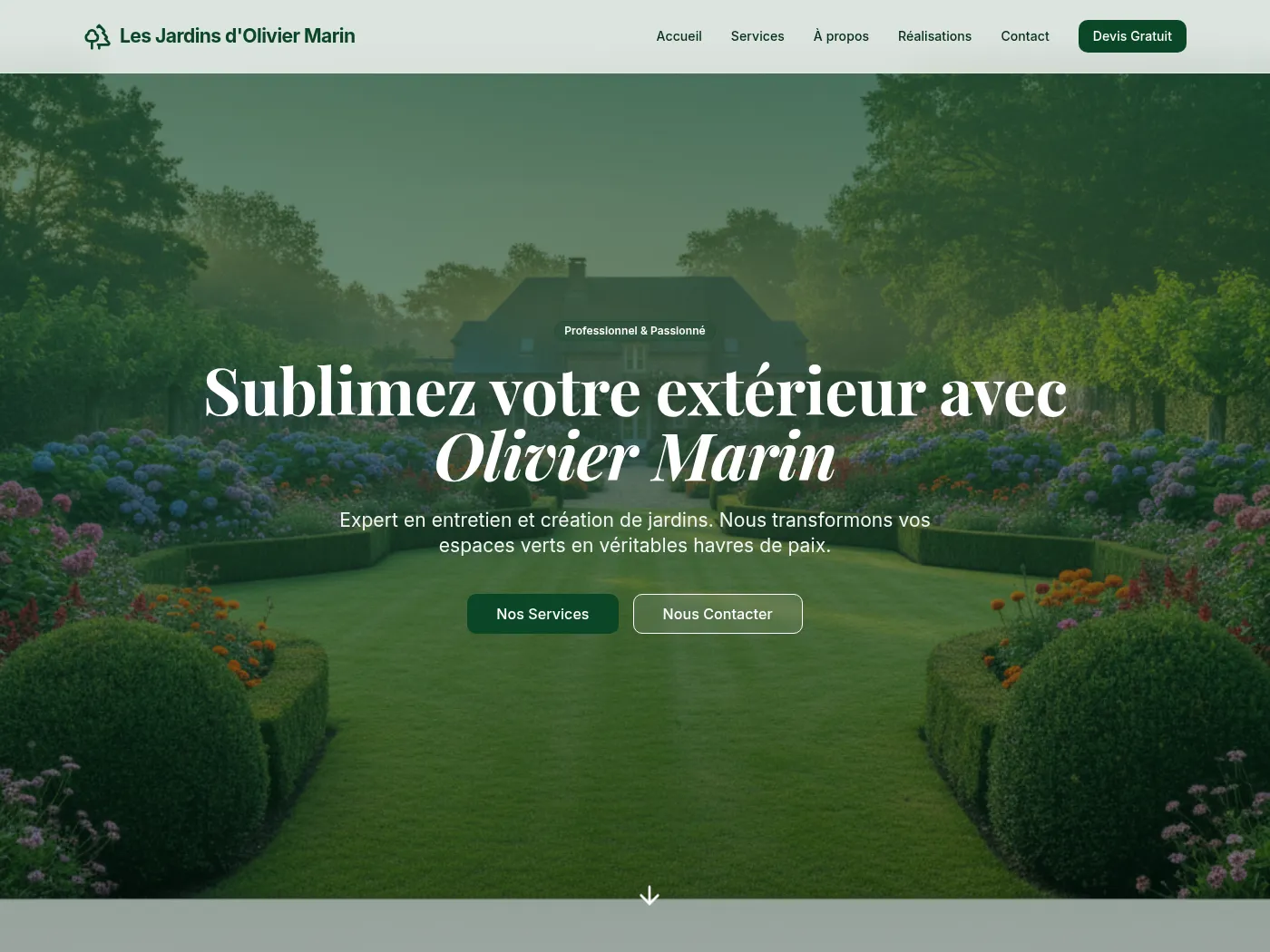 Les Jardins d’Olivier Marin