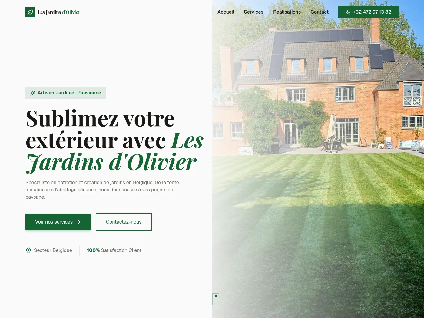 Les Jardins d’Olivier Site