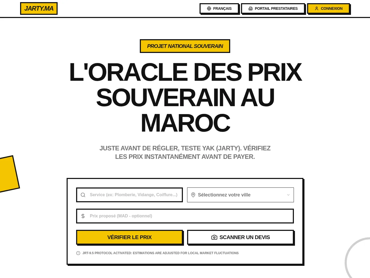 JARTY.MA Price Oracle