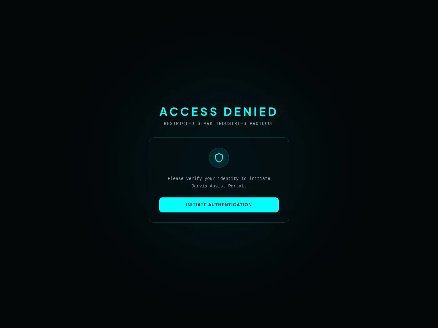 Jarvis 3D Assist Portal