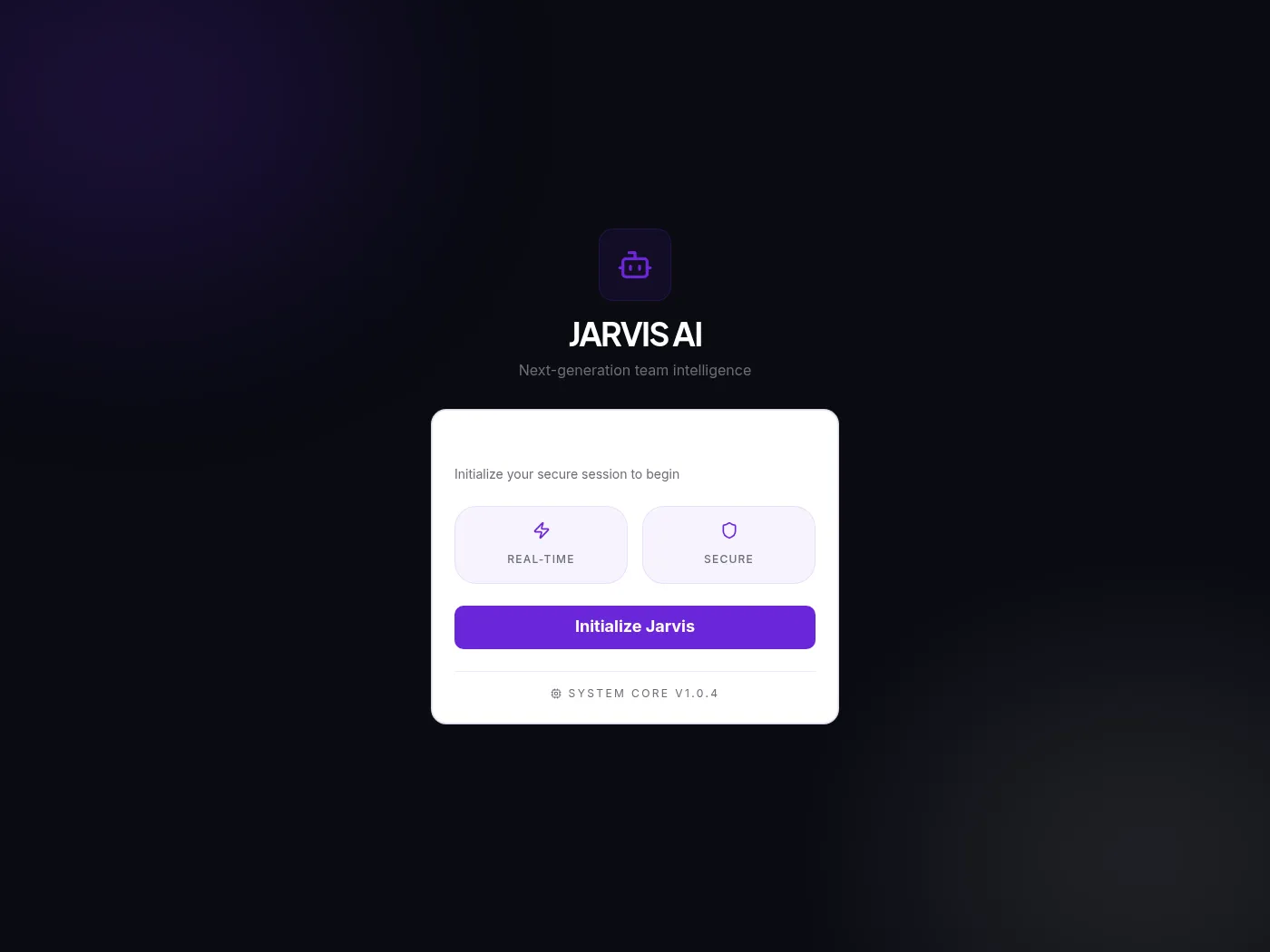 JARVIS AI Web Assistant