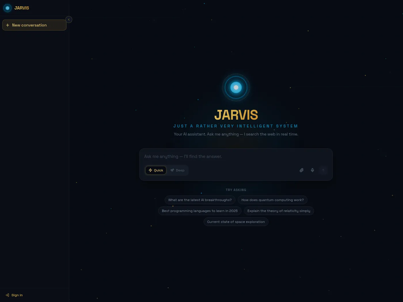 Jarvis AI Companion