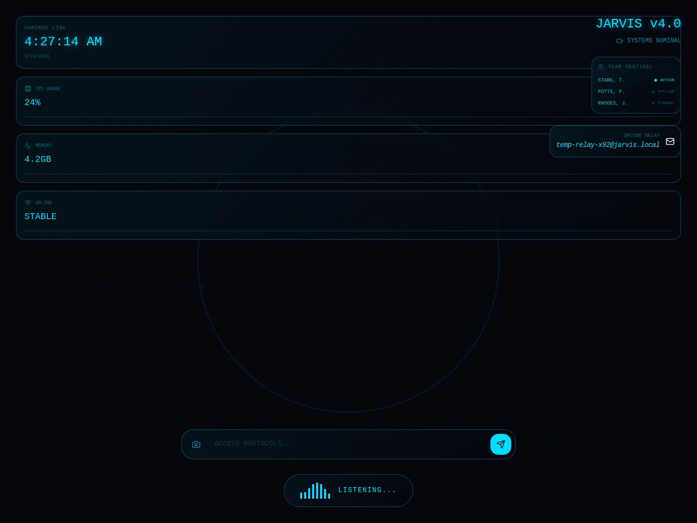 JARVIS Personal AI Assistant
