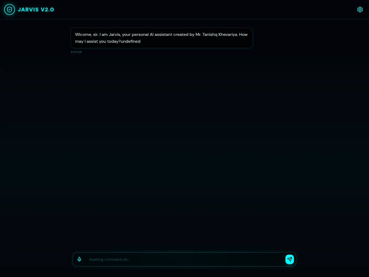 Jarvis AI Chatbot
