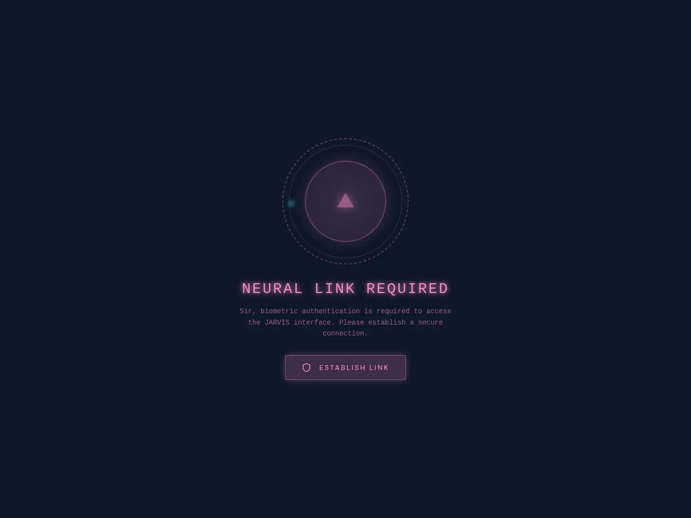 JARVIS Futuristic Assistant