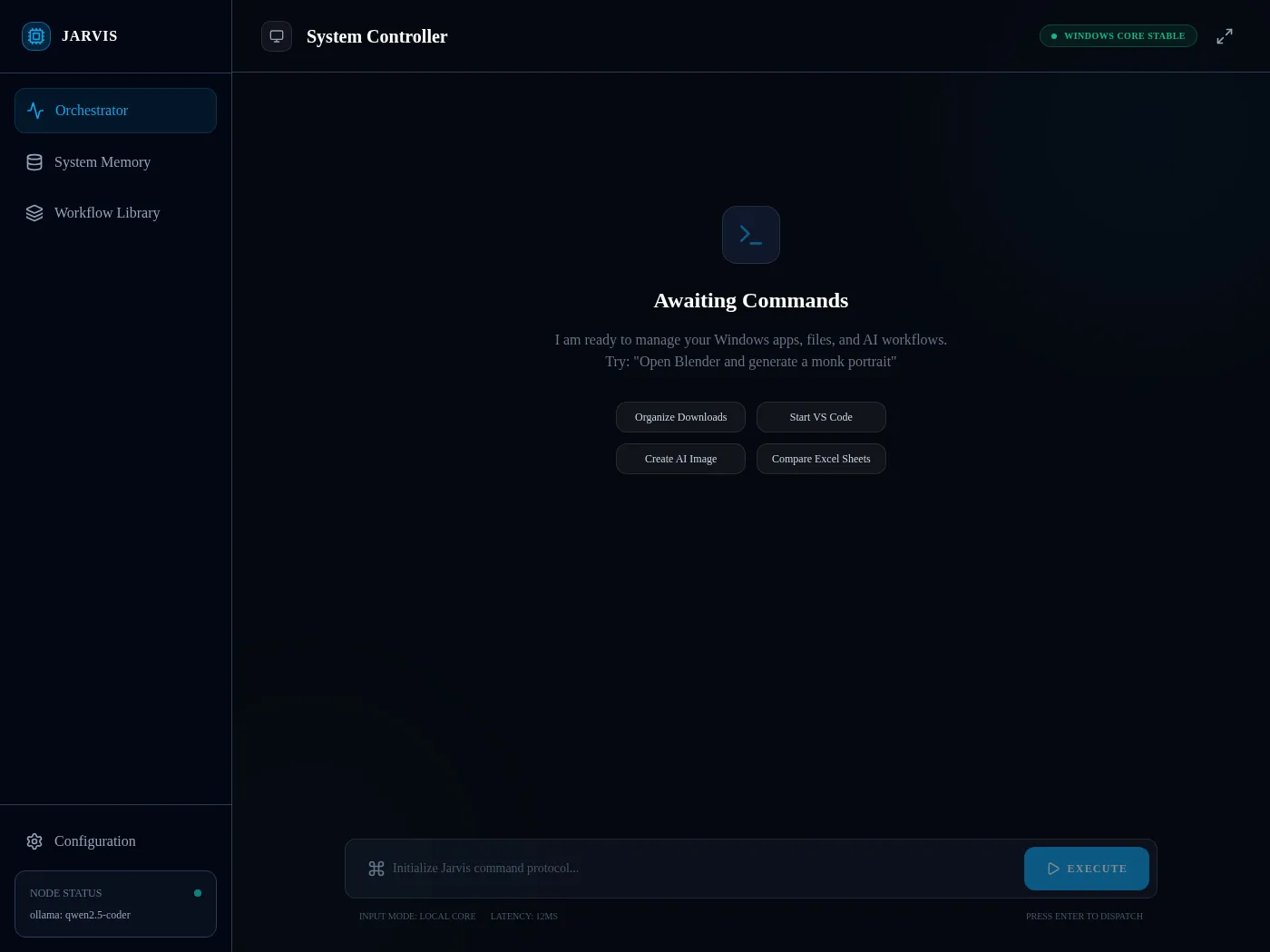 Jarvis Desktop Agent
