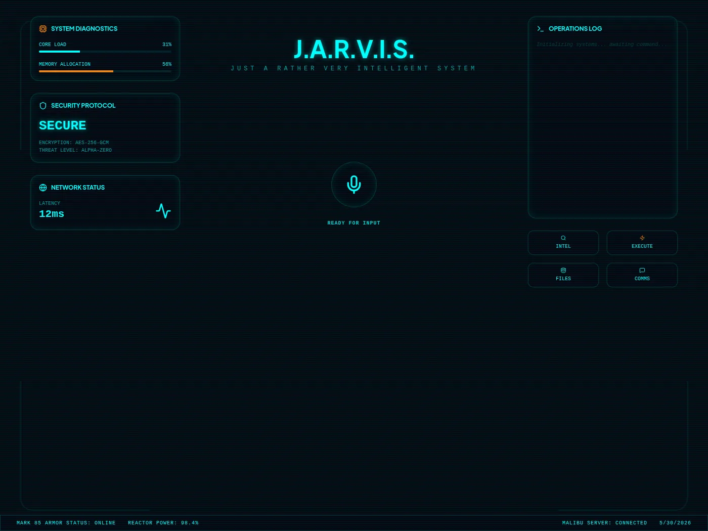 Jarvis Desktop Assistant
