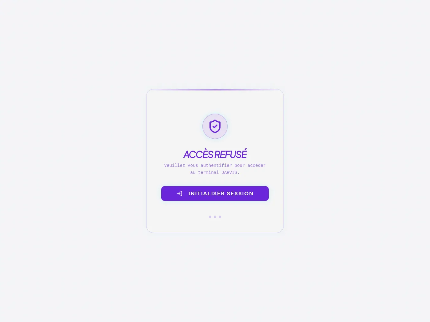 Immersive JARVIS AI Assistant