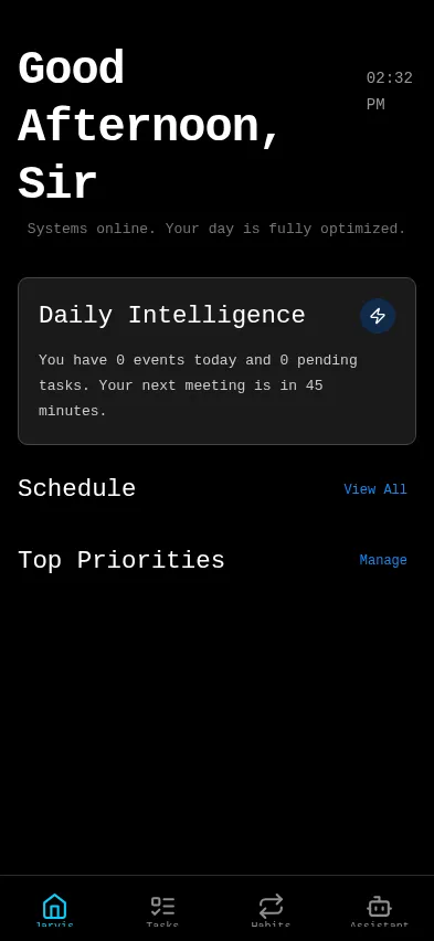 Jarvis iOS Assistant