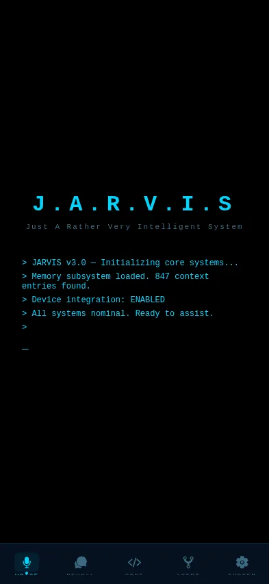 Jarvis Mobile AI Assistant