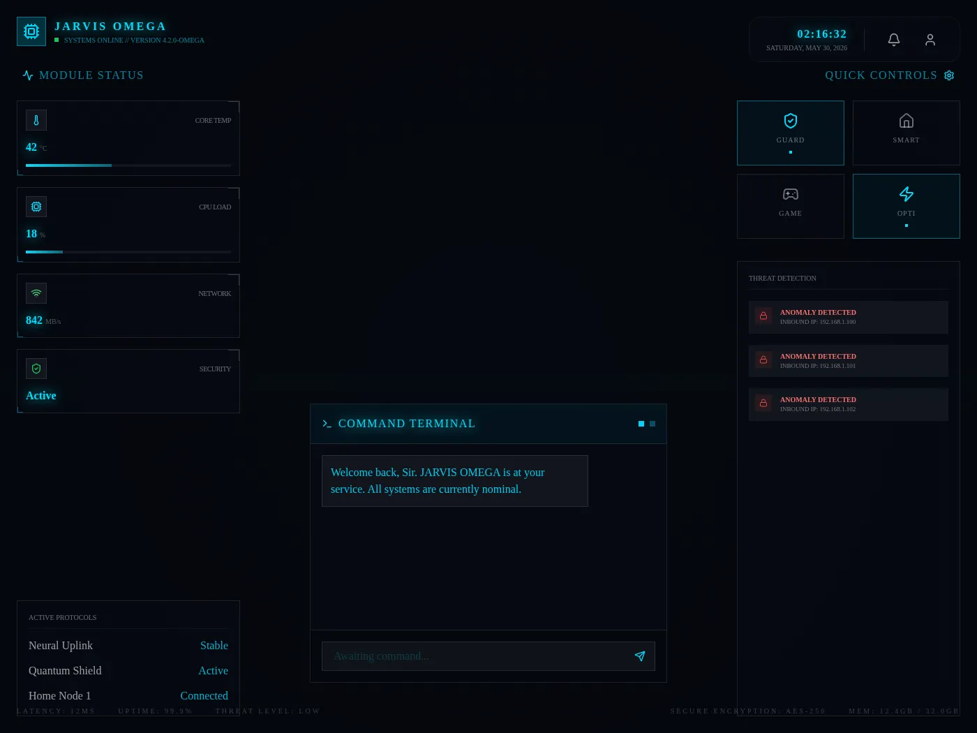 JARVIS OMEGA AI Platform