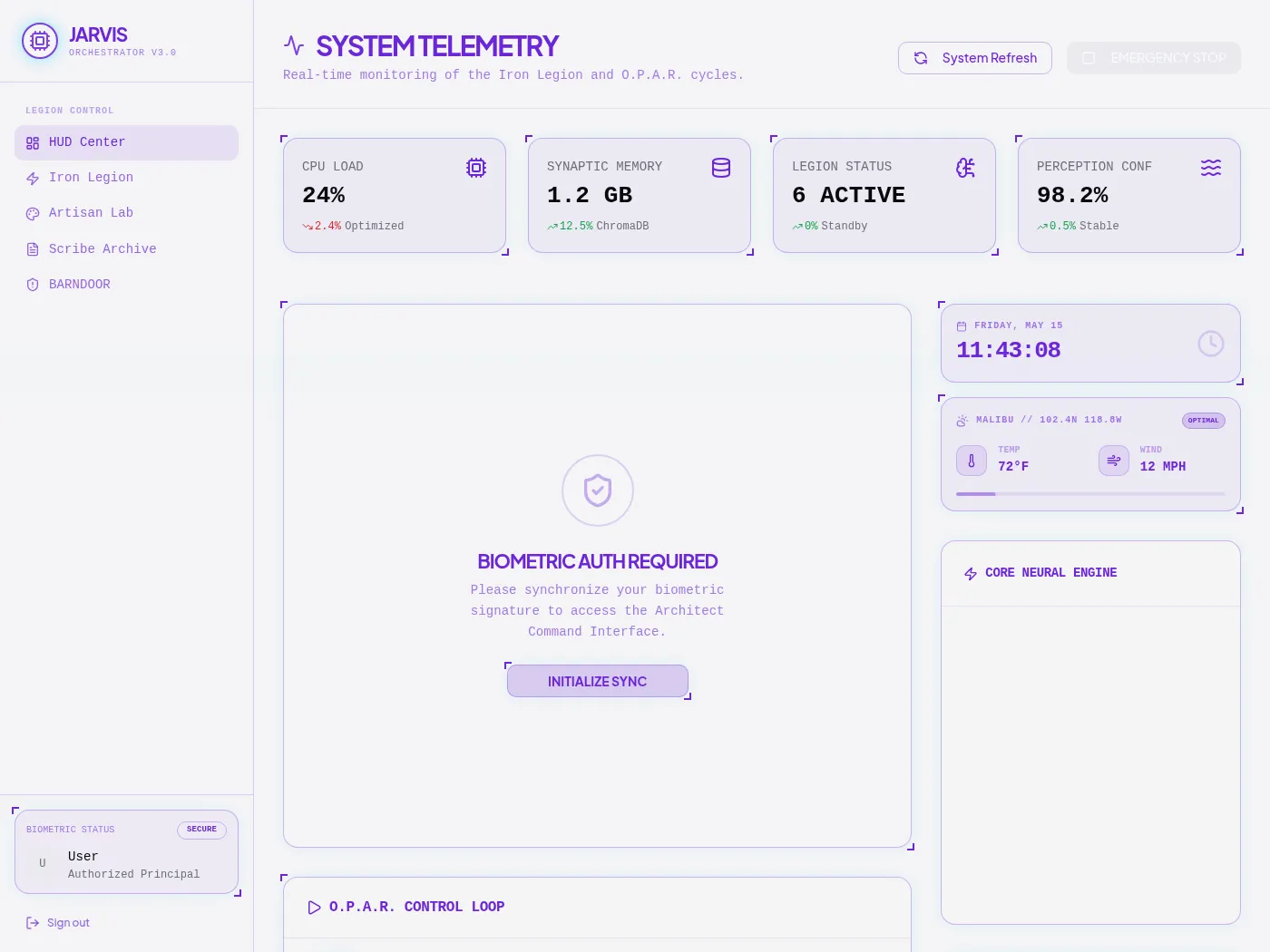 JARVIS Multi-Agent Orchestrator