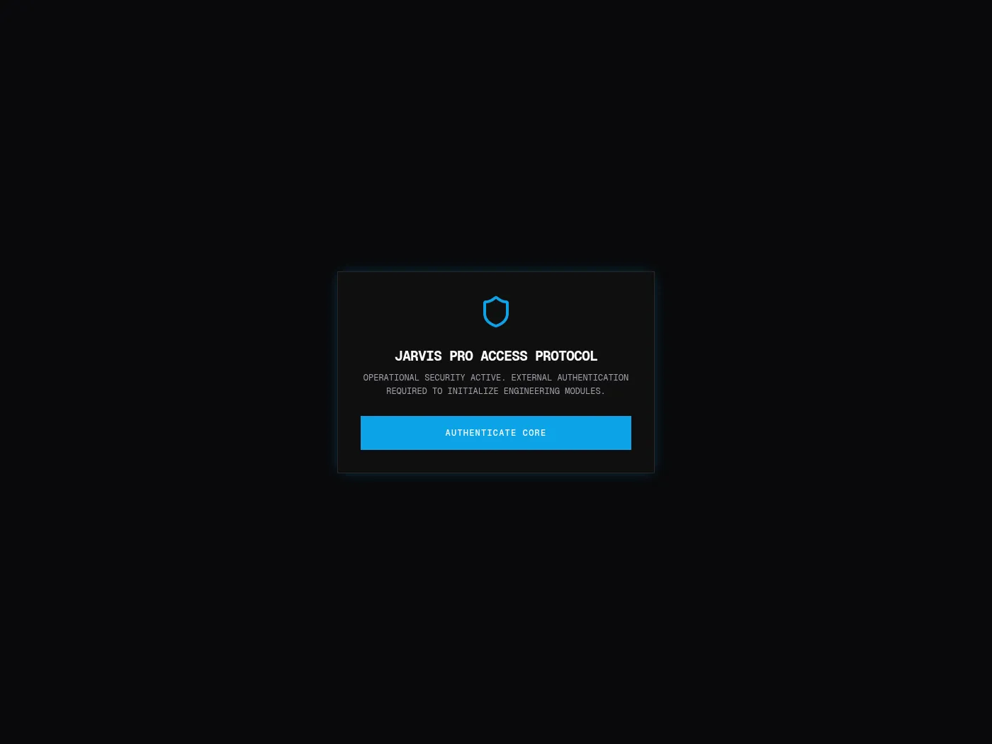 Jarvis Pro Engineering AI
