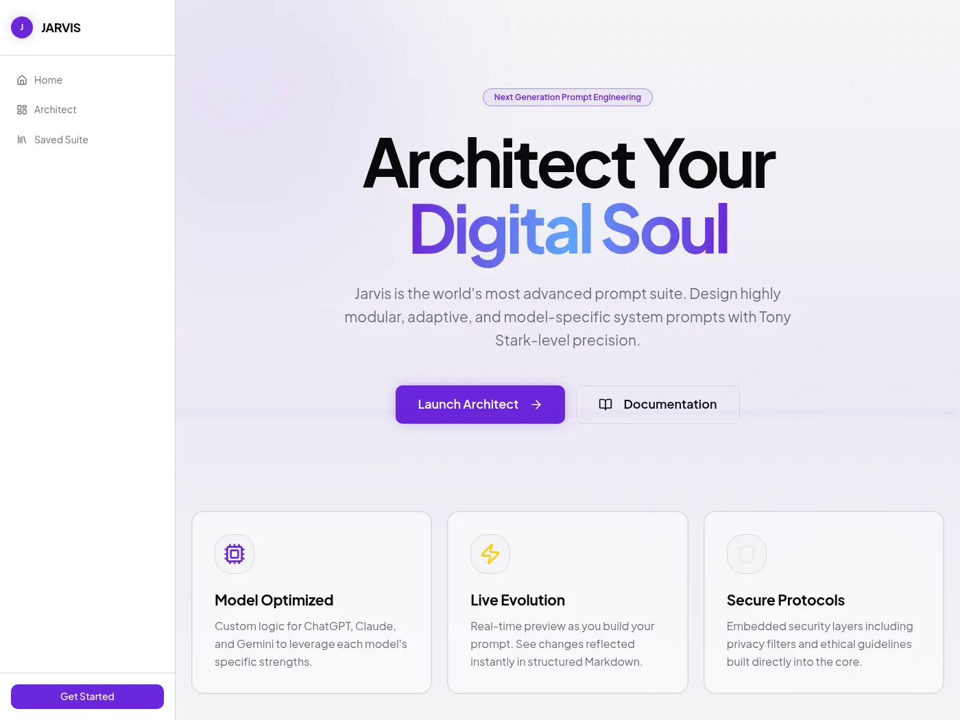 Jarvis AI Prompt Suite
