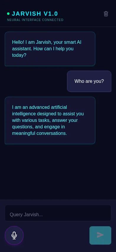 Jarvish Voice Chat AI