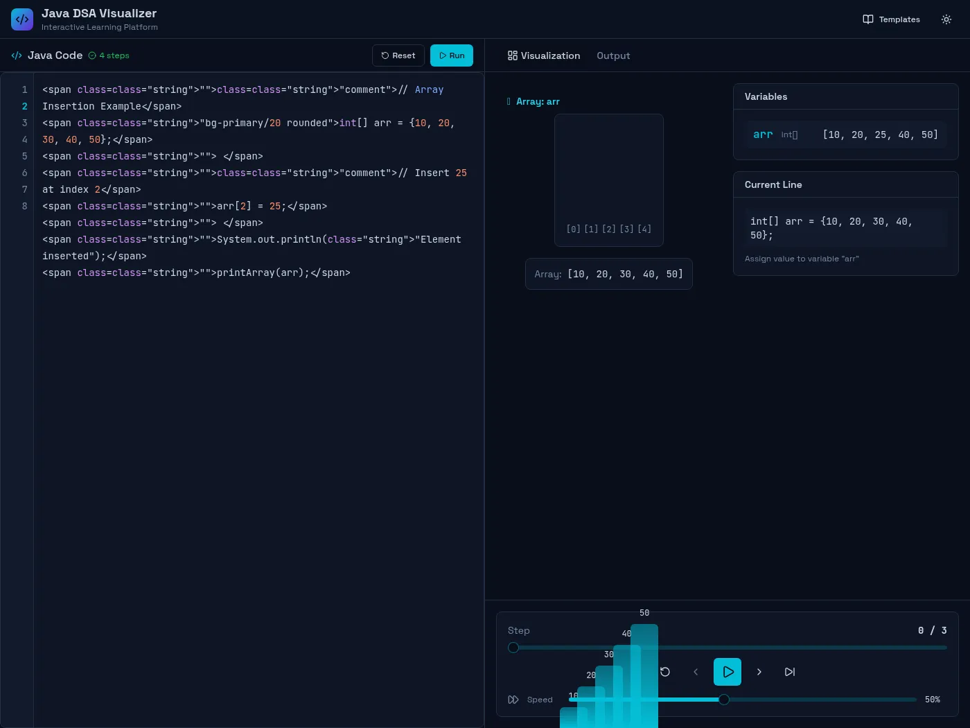 Java DSA Visualizer