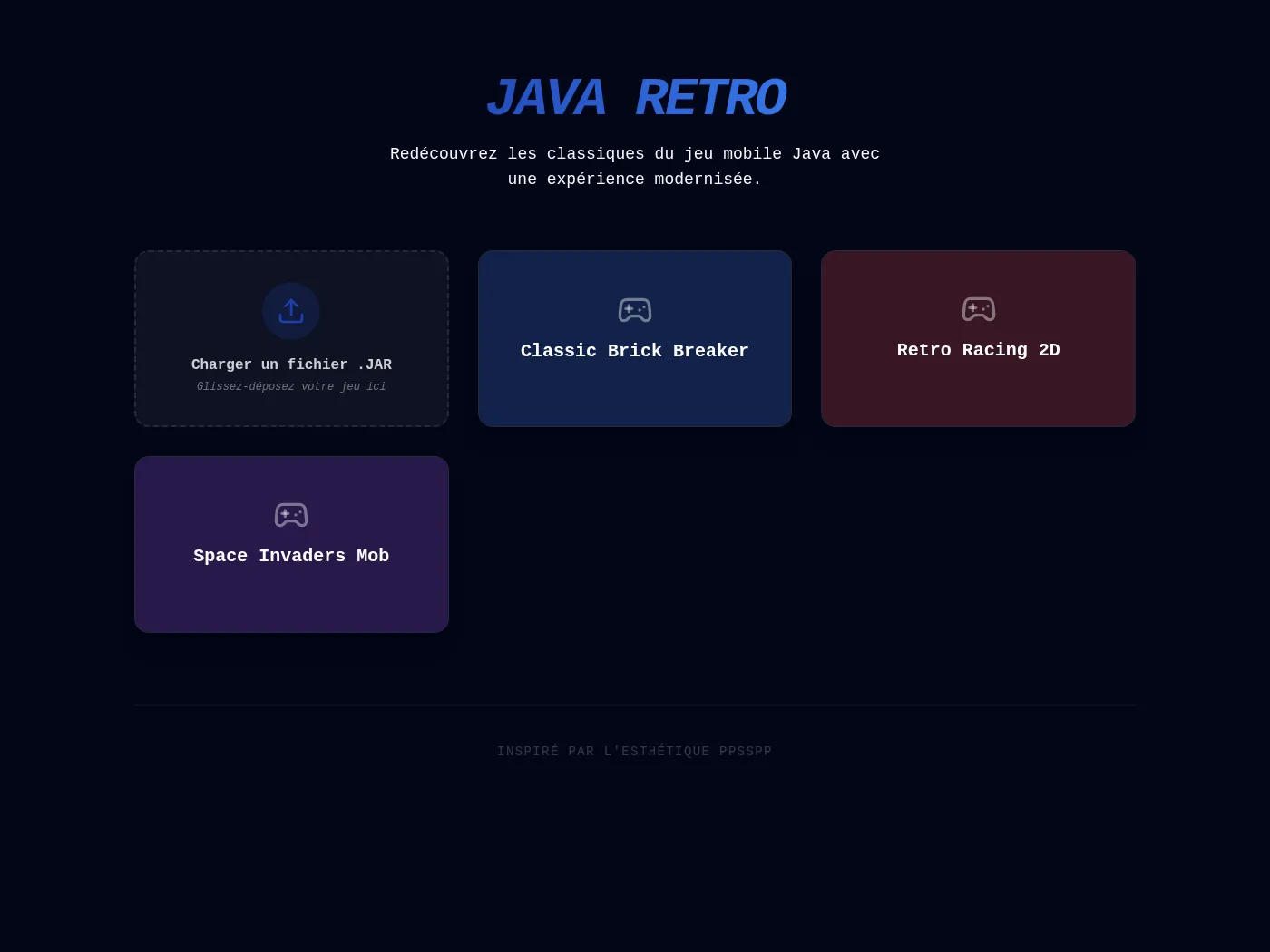 Java Game Emulator