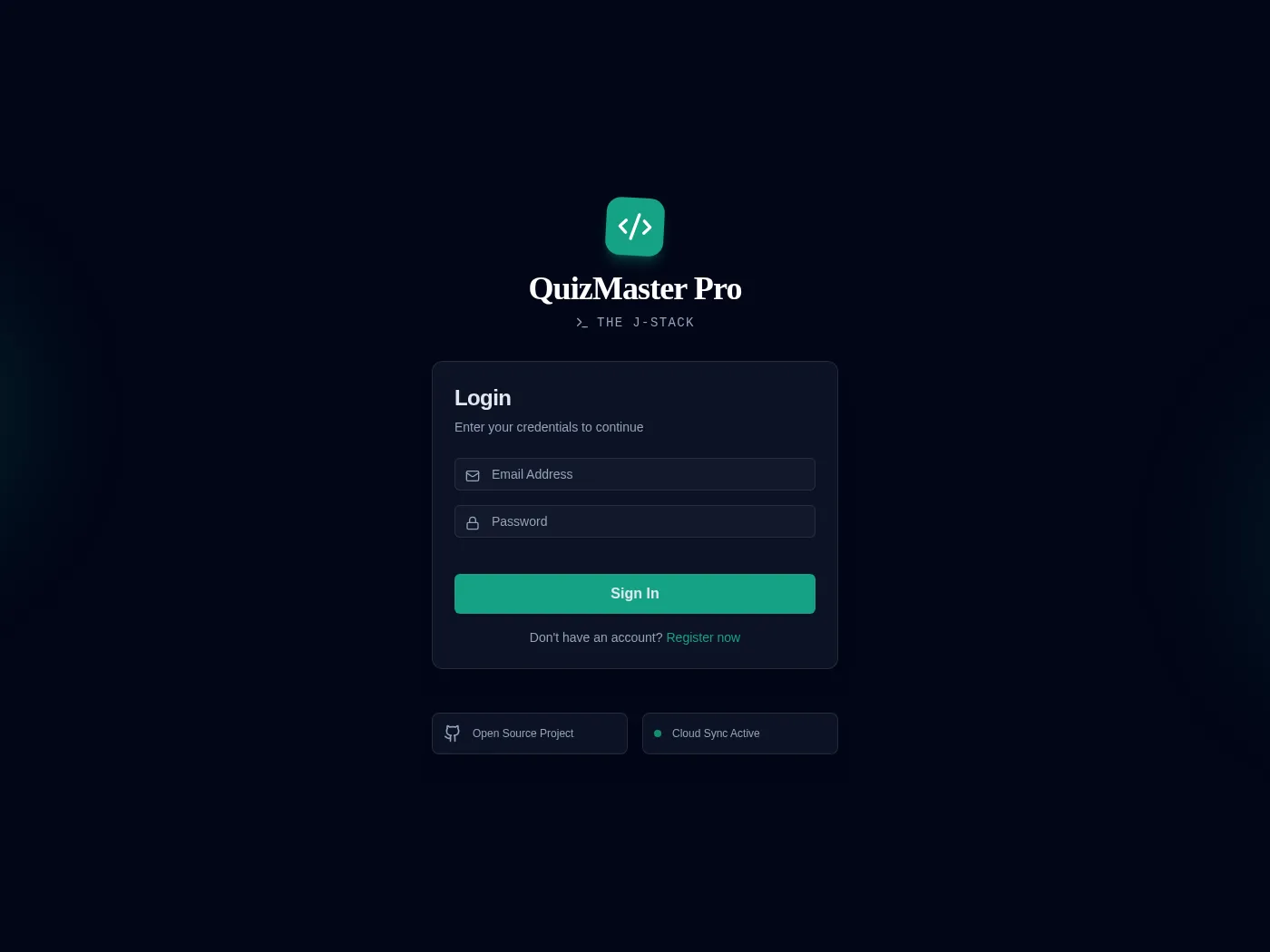 Java QuizMaster Pro