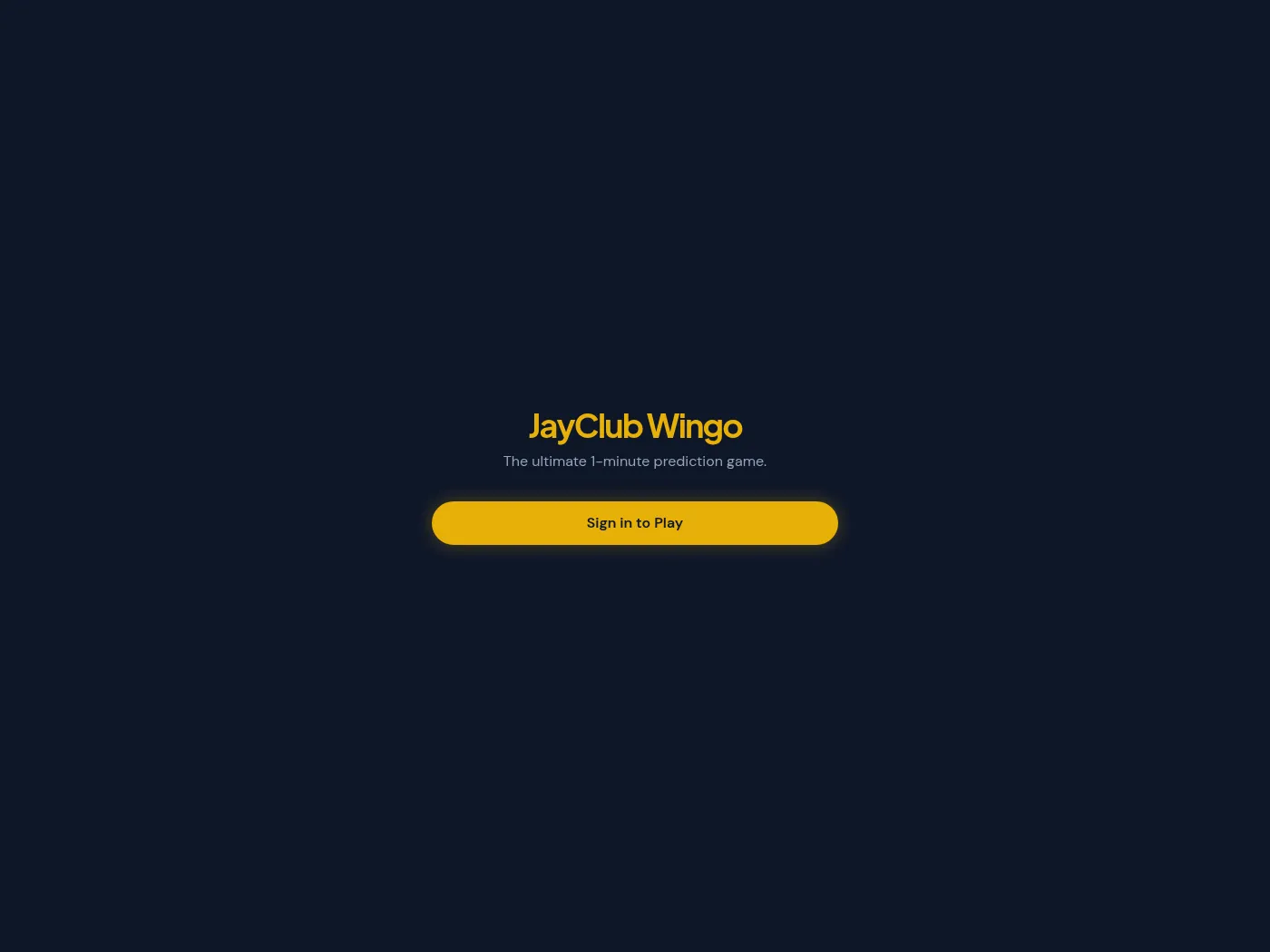 JayClub Wingo Game