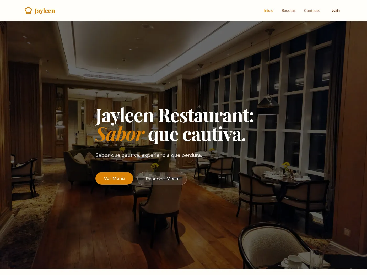 Jayleen Restaurant Web