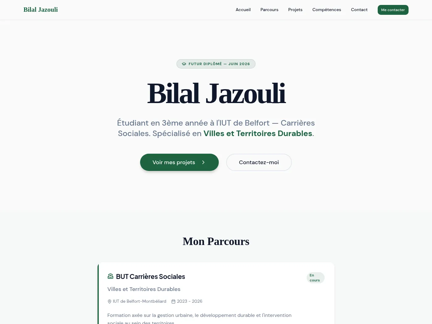 Bilal Jazouli Portfolio