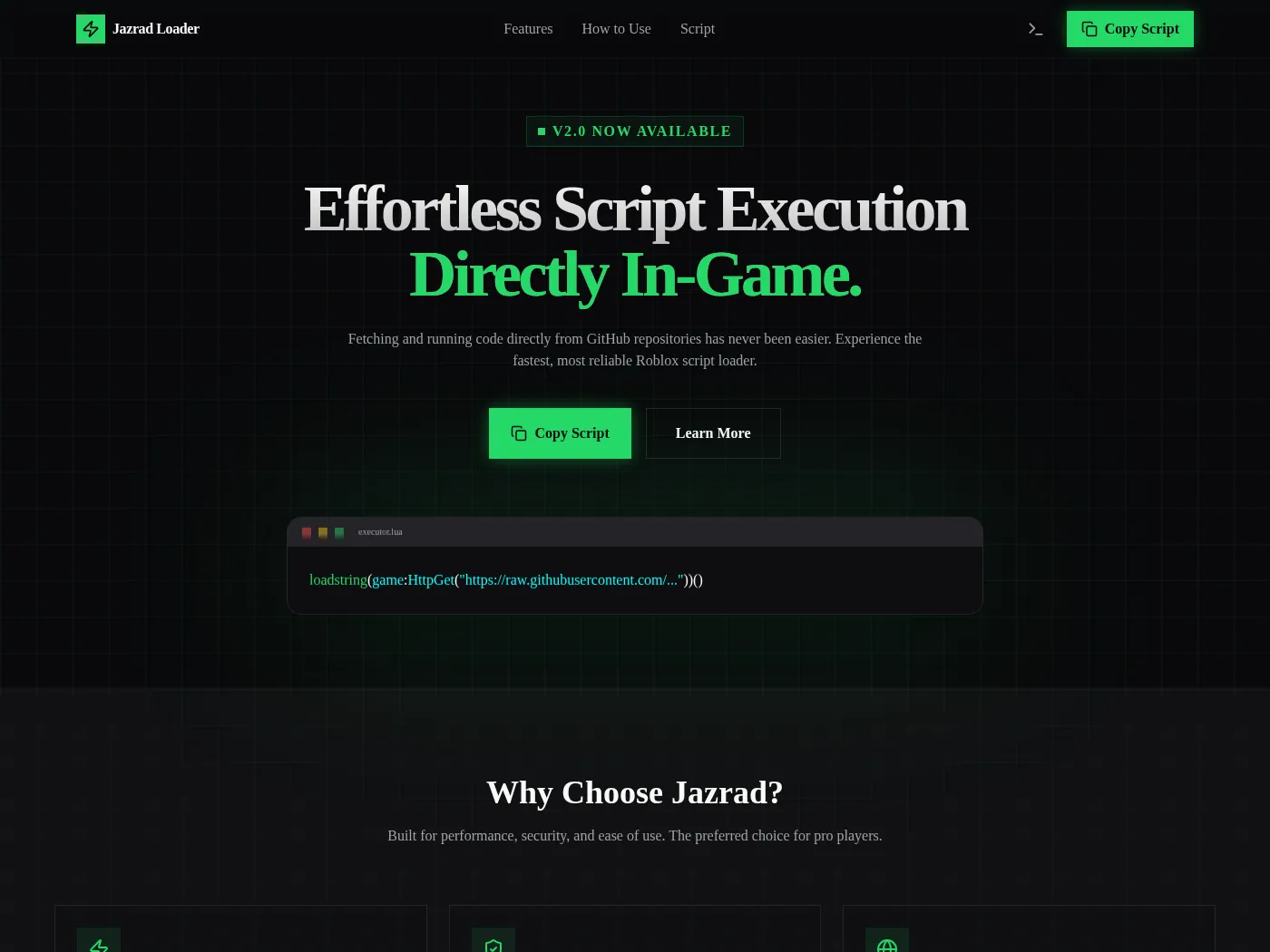 Jazrad Script Loader